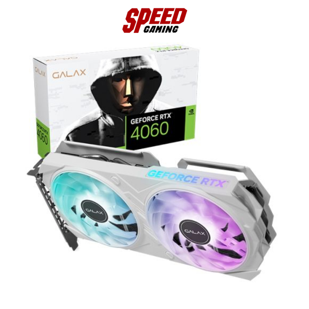 GALAX GEFORCE RTX 4060 EX WHITE 8GB GDDR6 VGA CARD (การ์ดจอ) / By Speed ...