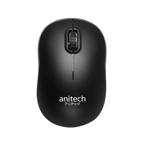 WIRELESS MOUSE (เมาส์ไร้สาย) ANITECH W227 2.4 WIRELESS OPTICAL MOUSE ...
