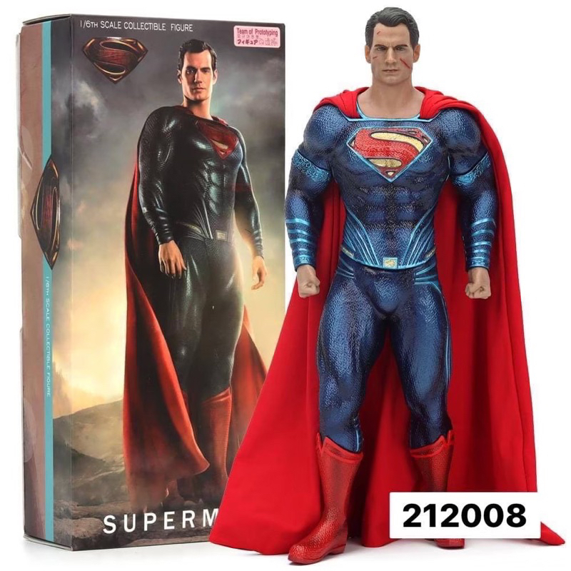 โมเดล ซุปเปอร์แมน สูง 30 เซ็น Model Superman dc comics crazy toys Scale ...