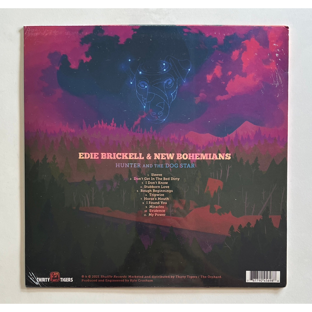 แผ่นเสียง Edie Brickell & New Bohemians Album : Hunter And The Dog Star ...