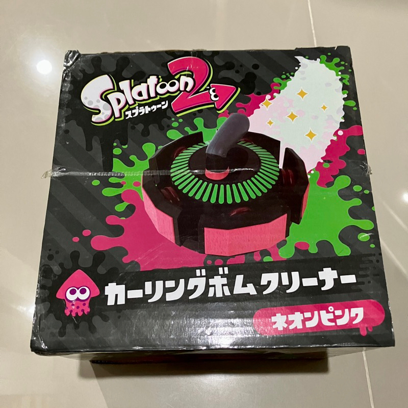 Taito Splatoon 2: Curling Bomb Cleaner (Neon Pink Version) เครื่องถู ...