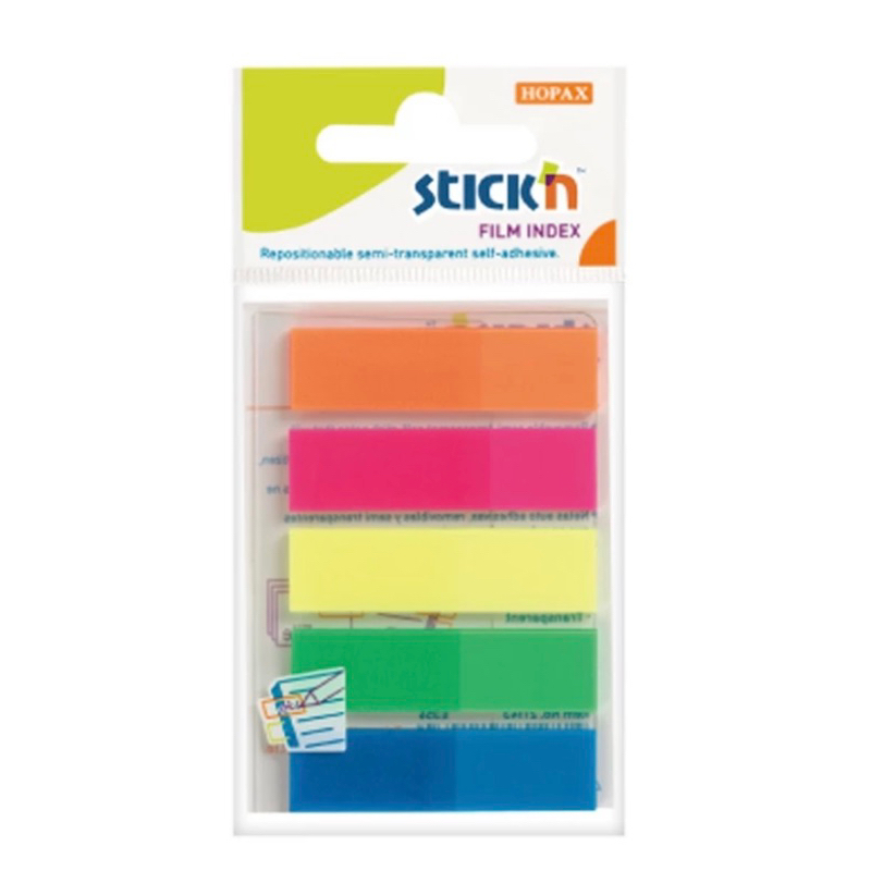 Post-It® Flags “Stick’N” No.21050 (5 สี) | Shopee Thailand