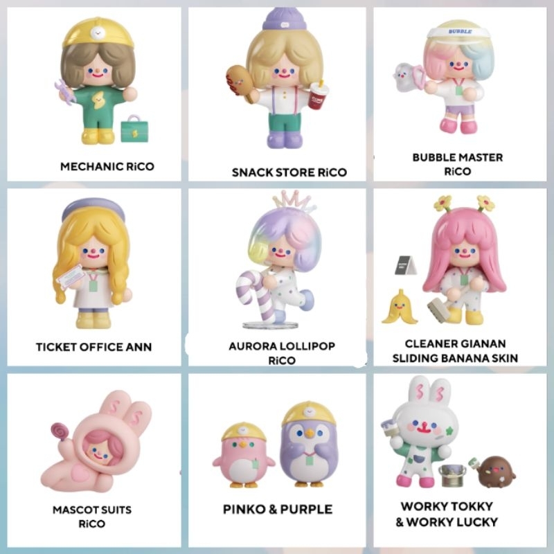 Rico Happy Factory Series Blind Box ริโค่ เช็คการ์ด ไม่แกะซอง | Shopee ...