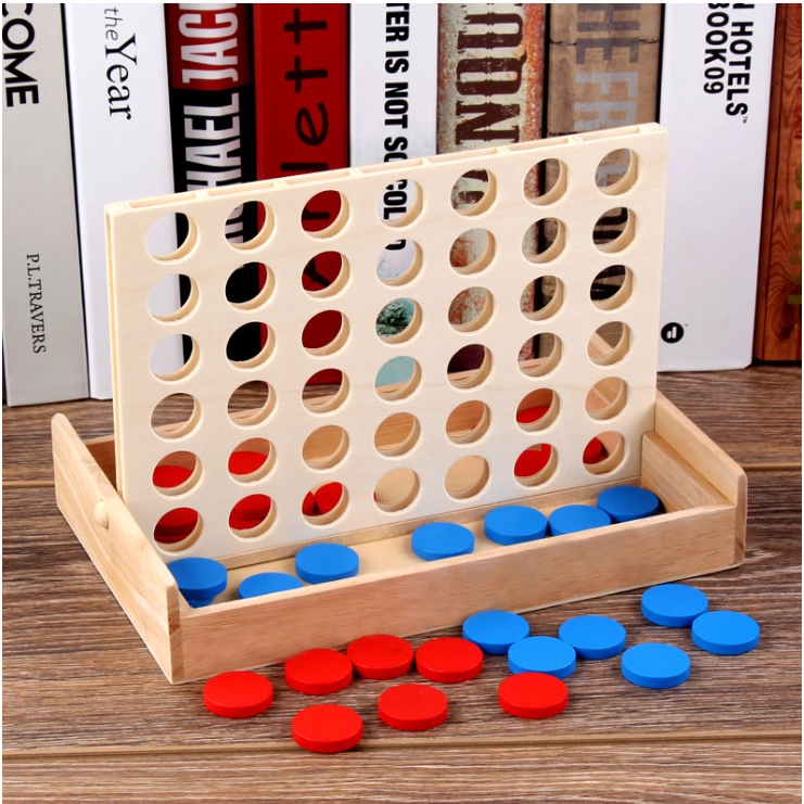 Connect 4 เกมเรียงสี่ เกมบิงโกหยอดเหรียญ ต่อเหรียญ ของเล่นเสริมพัฒนาการ ...