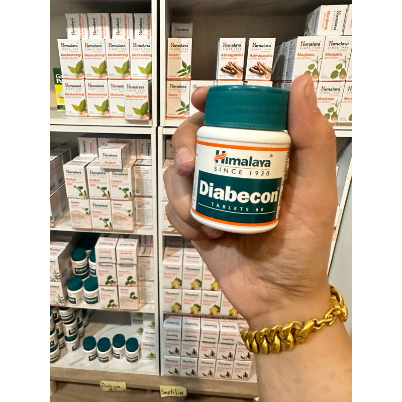 Himalaya Diabecon 60 Tablet วิตามิน ช่วยลดระดับน้ำตาลในเลือด เข้มข้น ...
