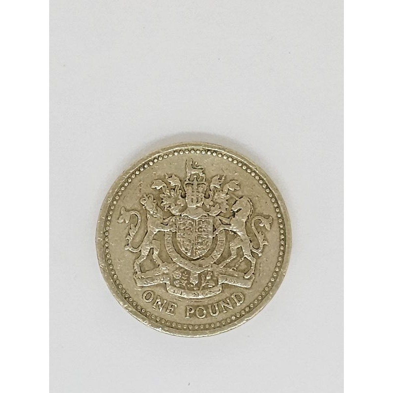 1983(uk) ONE POUND COIN elizabeth II | Shopee Thailand