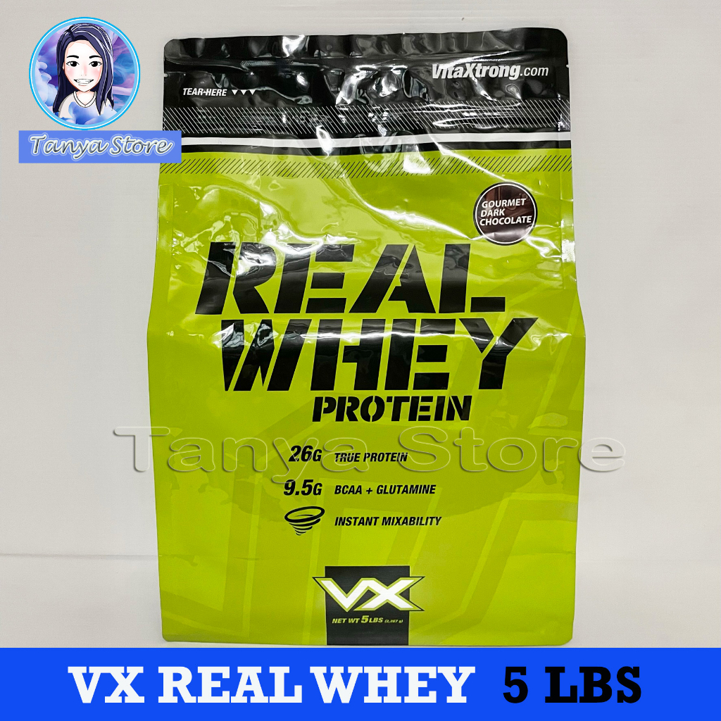🌸VX VitaXtrong Real Whey Protein 5 LB+เชคเกอร์สุ่มแบบ🌸(exp.12/26 ...