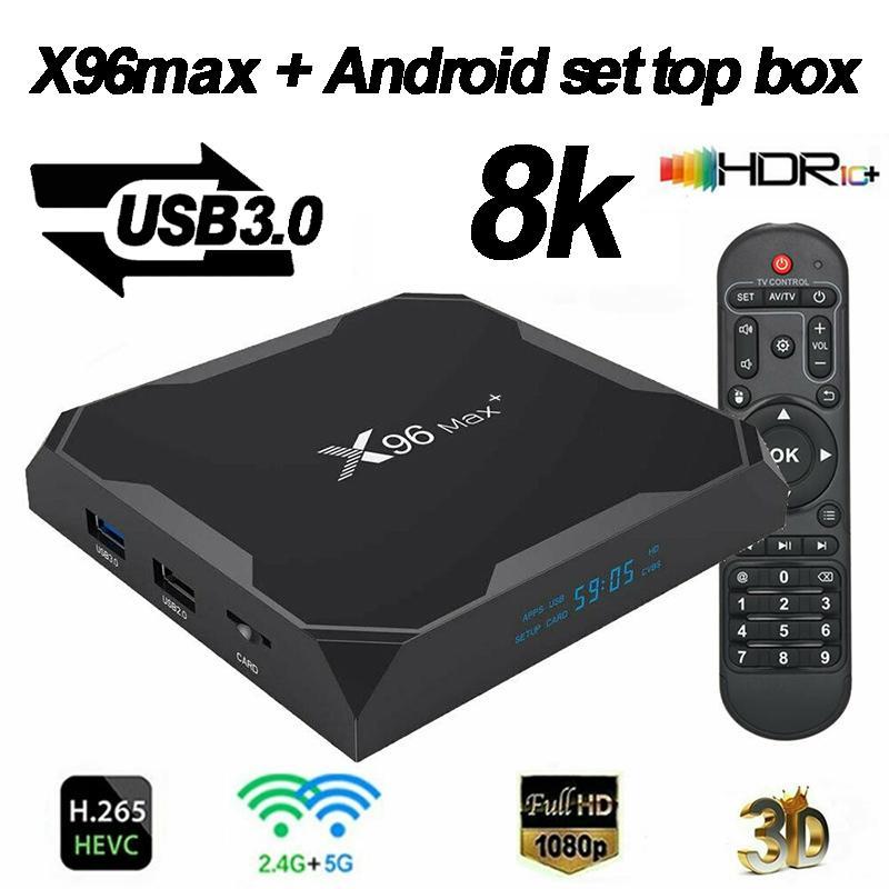 ใหม่สุด -X96MAX+ Android Box แรม 4 / พื้นที่เก็บข้อมูล 32GB Android 9.0 ...
