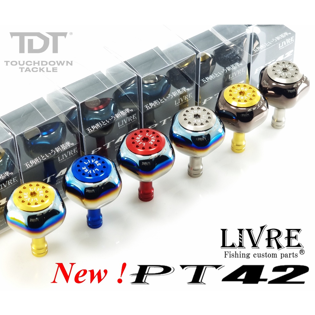 LIVRE PT42 น๊อปไทเทเนี่ยม สำหรับรอกทะเลแกนSHI B 100% MADE IN JAPAN | Shopee Thailand