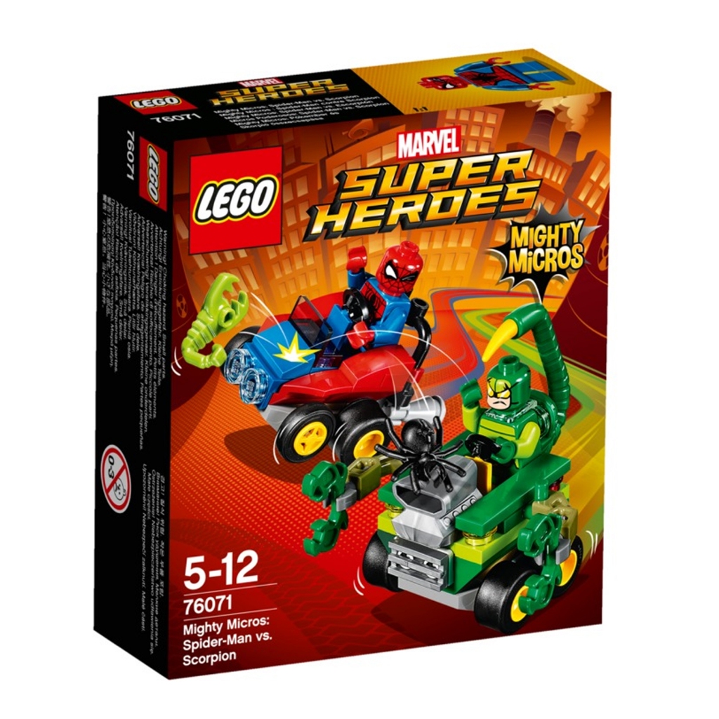 76071 : LEGO Marvel Super Heroes Mighty Micros Spider-Man vs. Scorpion ...