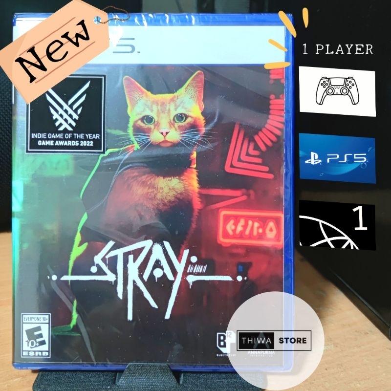 [*0*เพียง 1,161 บาท โค้ดส่วนลด 10DDXNOVW3] (มือ1) PS5 | Stray | Shopee Thailand