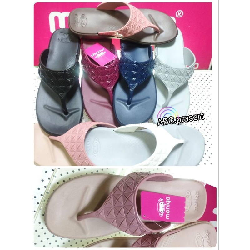 รองเท้า หนีบ MONOBO moniga 5 สวย นิ่ม ทนทาน | Shopee Thailand