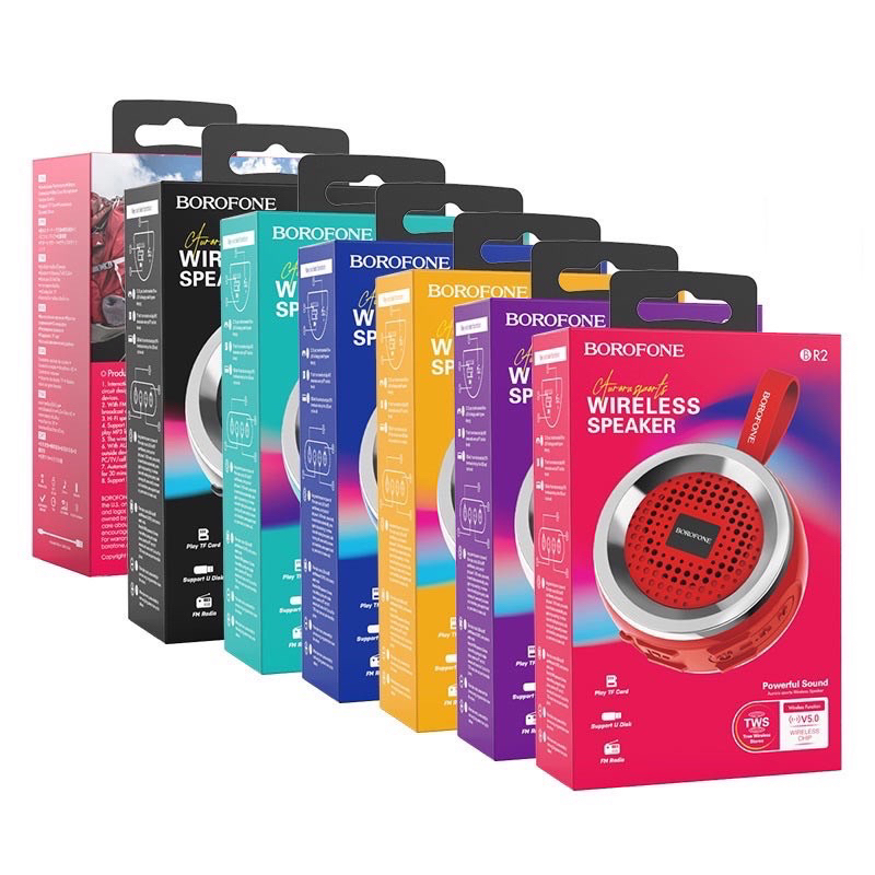 Borofone BR2 ลำโพงบลูทูธ ลำโพงขนาดเล็ก มินิ พกพาสะดวก น้ำหนักเบา มีหลาย ...