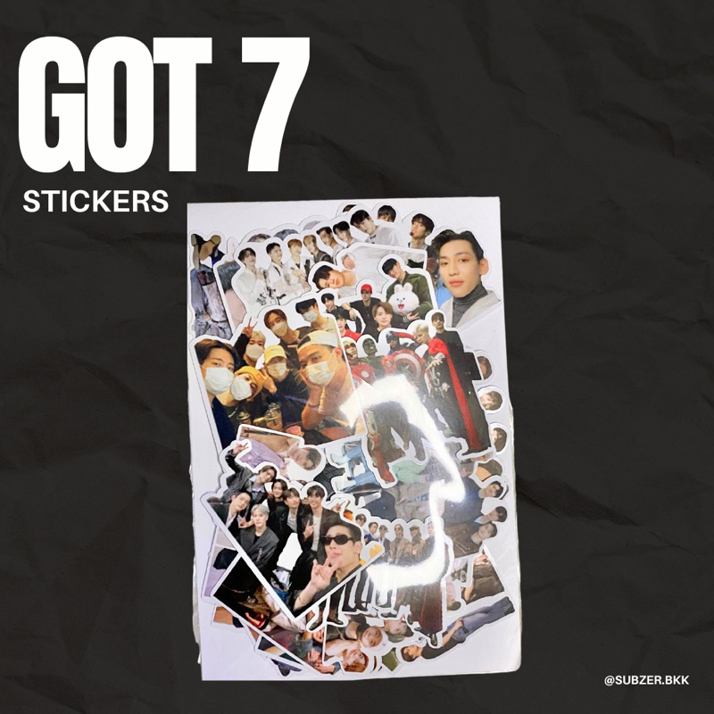 GOT7 Stickers (สติ๊กเกอร์ไดคัท GOT7) | Shopee Thailand