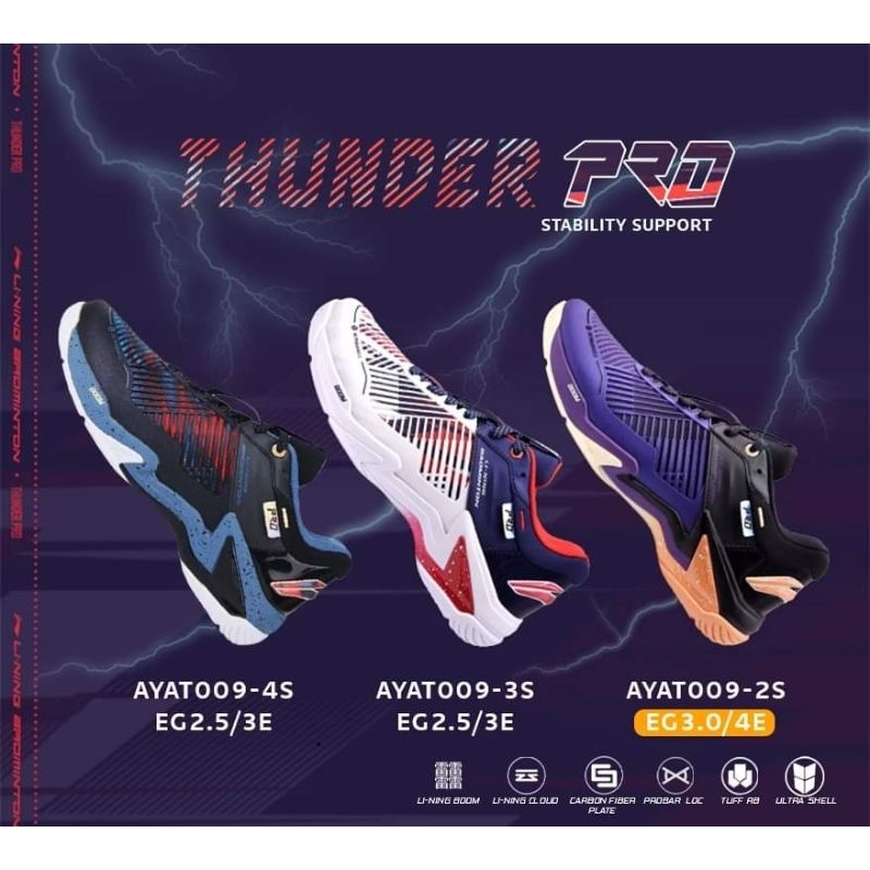 รองเท้ารุ่นท๊อปของ LINING รุ่น THUNDER PRO คุณภาพเกินระดับ Pro ด้วย ...