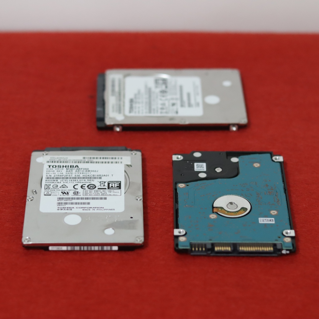 HDD Toshiba notebook laptop 500GB HDD 2.5" SATA รุ่นบาง slim ความจุ ...