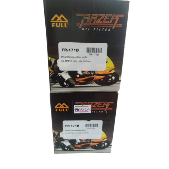 กรองน้ำมันเครื่อง Full razer รุ่น FR-171B สำหรับ Harley Davidson ...