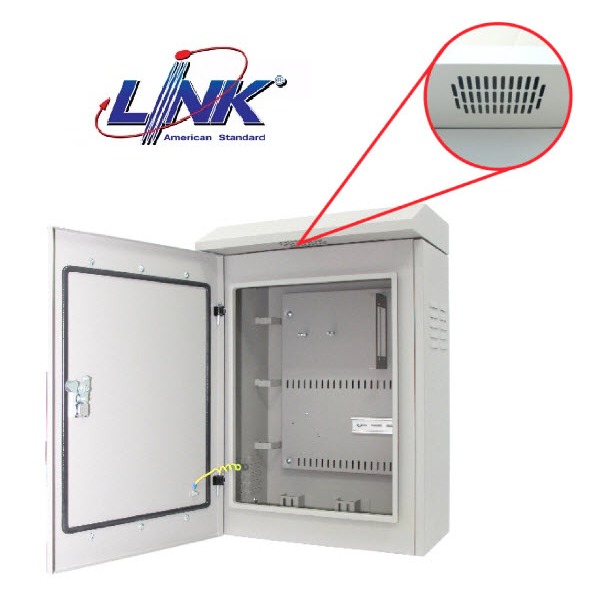 LINK UV-9010S Single Door Outdoor Steel Cabinet Rack ( H68 x W43 x D25 ...