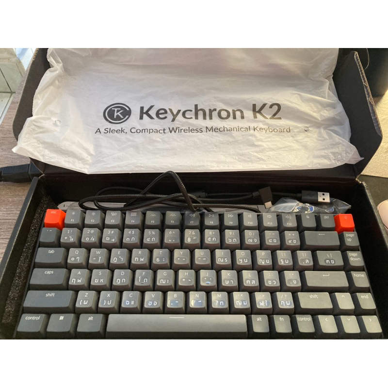 Keychron K2 คีย์บอร์ดมือสองพร้อมส่ง | Shopee Thailand