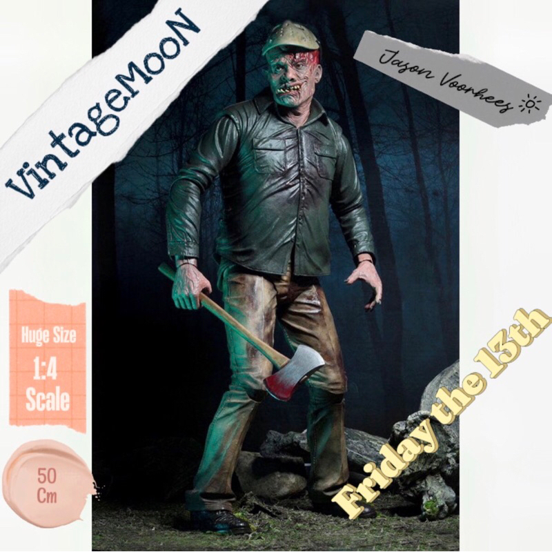 NECA Friday the 13th:The Final Chapter Jason Voorhees Huge Size 1/4 ...