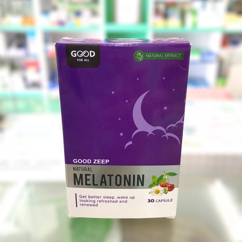 goodforall natural melatonin (นอนหลับ ผ่อนคลาย ) | Shopee Thailand