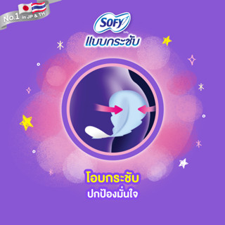 โซฟีแบบกระชับเดย์ไนท์ 35 ซม. 10 ชิ้น (รุ่นห่อคุโรมิ) Sofy Body Fit Day&night 35CM 10pcs | Shopee ...