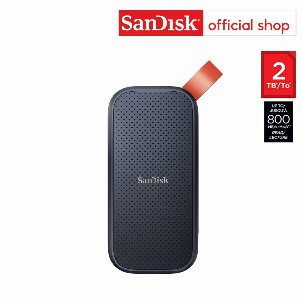 SanDisk Portable SSD 2TB (SDSSDE30-2T00-G26) Read Speed up to 800MB/s | Shopee Thailand
