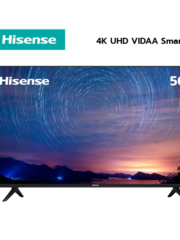 Hisense TV ทีวี 50 นิ้ว 4K Ultra HD Smart TV HDR10+ Dolby Vision Voice ...