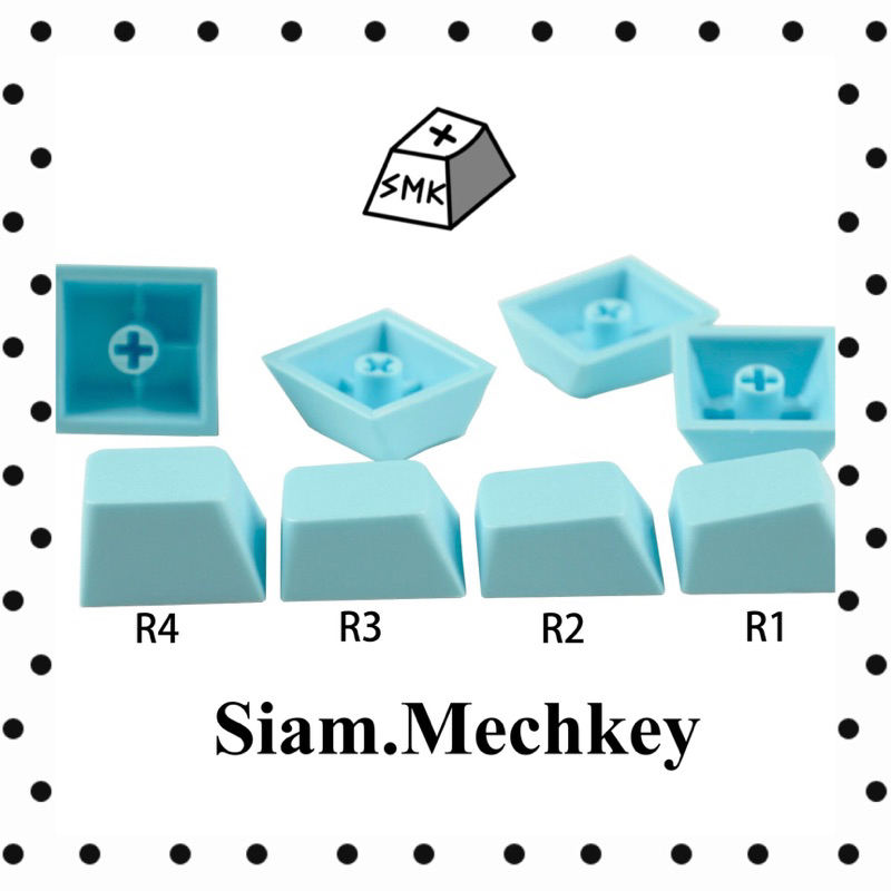 พร้อมส่ง ของแท้ Cherry profile R1 R2 R3 R4 คีย์แคป 9 สี วัสดุ PBT ...