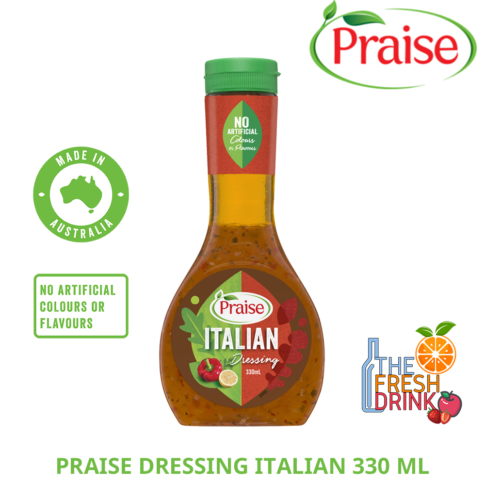 Praise Dressing Italian เพรส น้ำสลัด สไตล์ อิตาเลียน 330มล. | Shopee ...