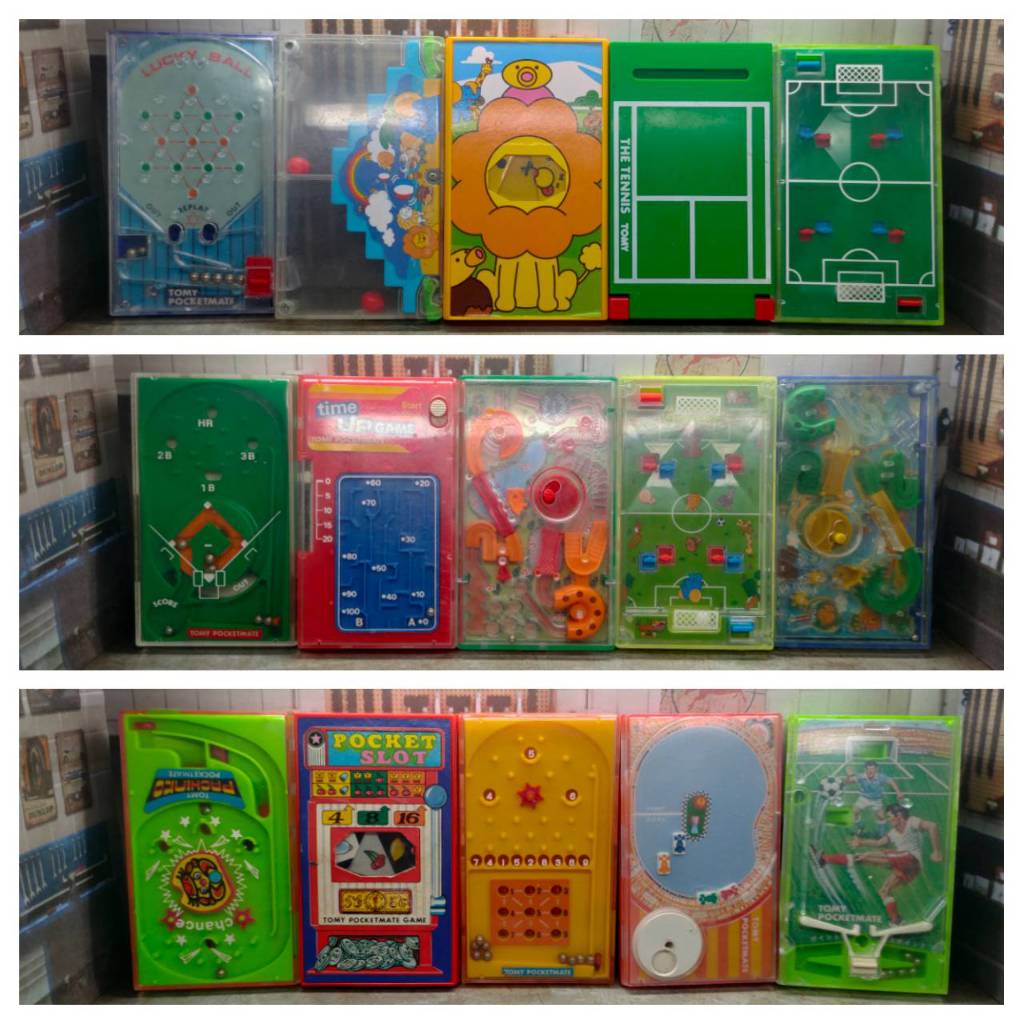 TOMY Vintage & Antique Handheld Pocket Games 1970S เกมส์ เก่า เมนนวลมือ ...