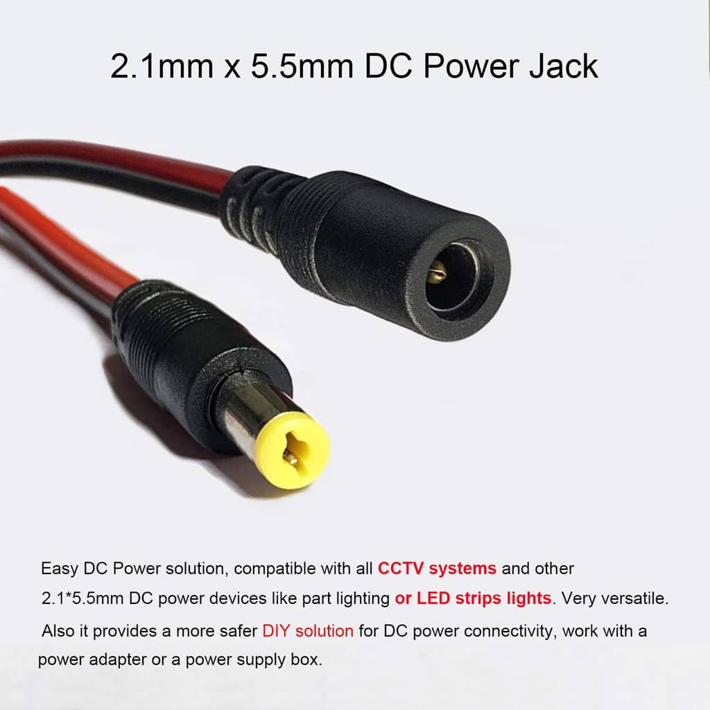 DC Jack DC PowerJack ปลั๊ก ขนาด 5.5x2.1มม. | Shopee Thailand