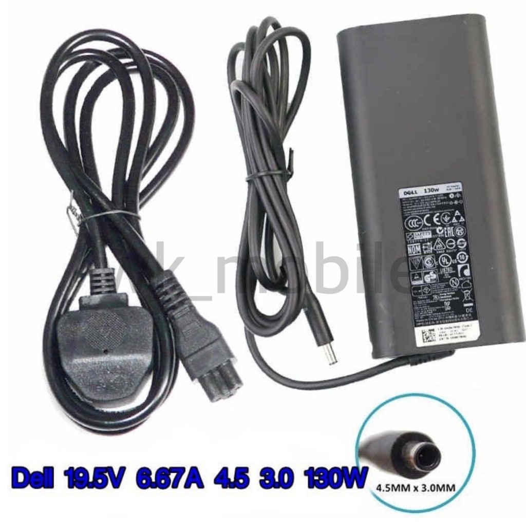 พร้อมจัดส่ง Dell 19.5V 6.67A 4.5 3.0 130w | Shopee Thailand