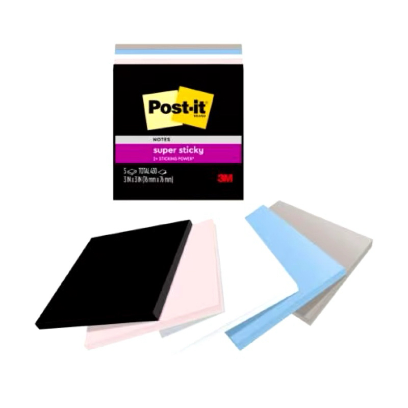 Post-it 3M โพสต์อิท กระดาษโน๊ตกาว ขนาด 2x3 3x3นิ้ว แพ็ค 500แผ่น รุ่น ...