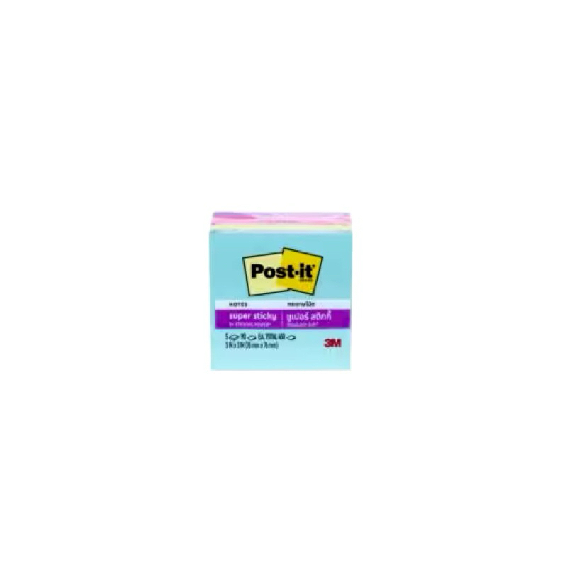 Post-it 3M โพสต์อิท กระดาษโน๊ตกาว ขนาด 2x3 3x3นิ้ว แพ็ค 500แผ่น รุ่น ...