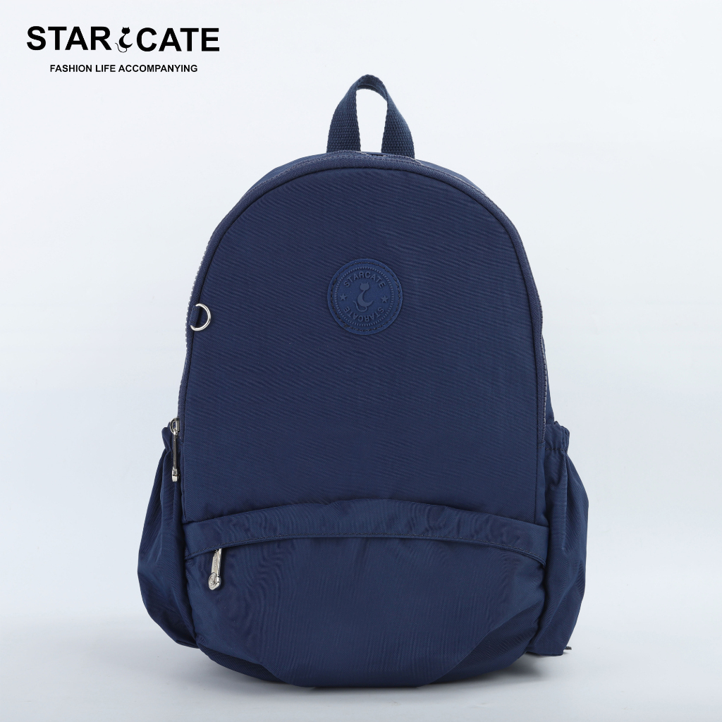 พร้อมส่ง STARCATE กระเป๋าเป้แฟชั่น ผ้ากันน้ำ100% ช่องเยอะใส่ของได้เยอะ S229 ใส่เรียนใส่เที่ยวได้ ...