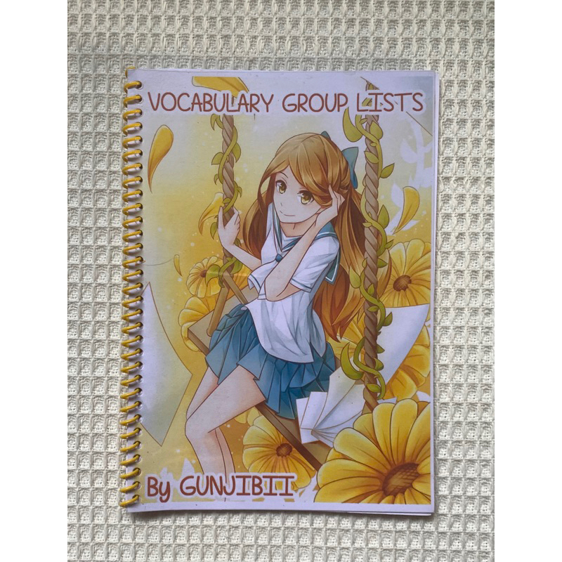 Vocabulary Group Lists (By Gungibii) | Shopee Thailand