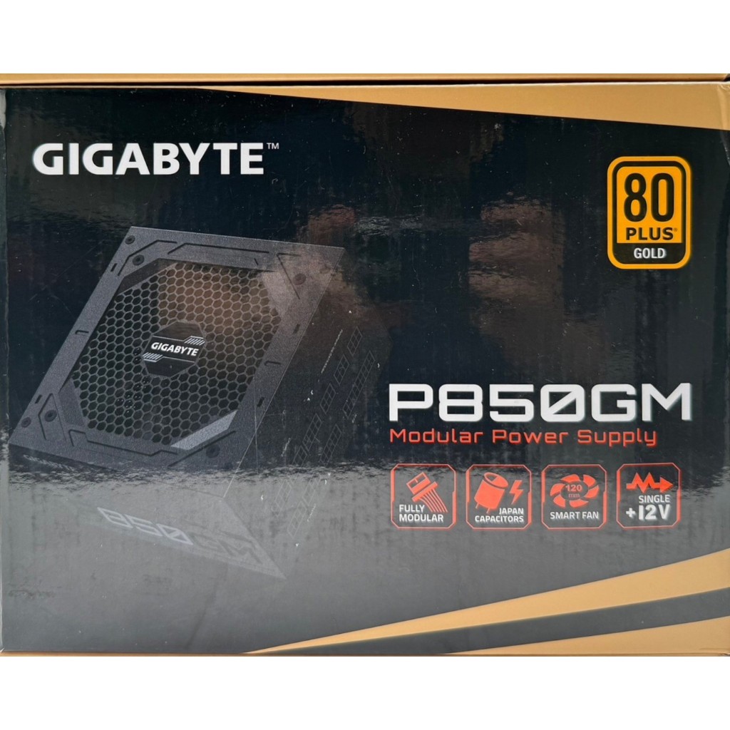 POWER SUPPLY (อุปกรณ์จ่ายไฟ) GIGABYTE P850GM 850W 80 PLUS GOLD มือสอง ...
