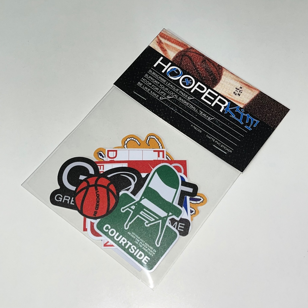 7.5 usw ︎ (Set) Hooper Kit - สติกเกอร์ไดคัทเนื้อแมทพิมพ์หมึก UV กันน้ำ ...