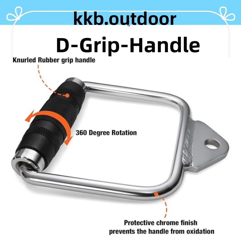 อุปกรณ์ฟิตเนส เล่นกับ มือจับเสริม D-Grip-Handle | Shopee Thailand