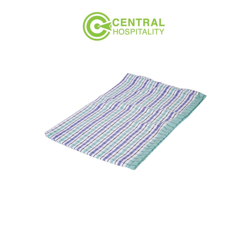 CENTRO Tea Towel Heavy Duty Blueผ้าเช็ดถ้วย ชาม แก้ว ช้อน 50x80 ซม. ...