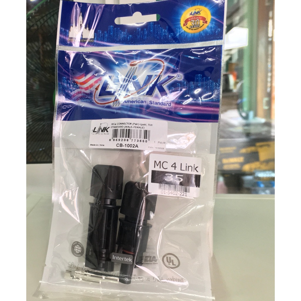 MC4MC 4LINK MC4 connector โซล่าเซลล์ รุ่น CB-1002A | Shopee Thailand
