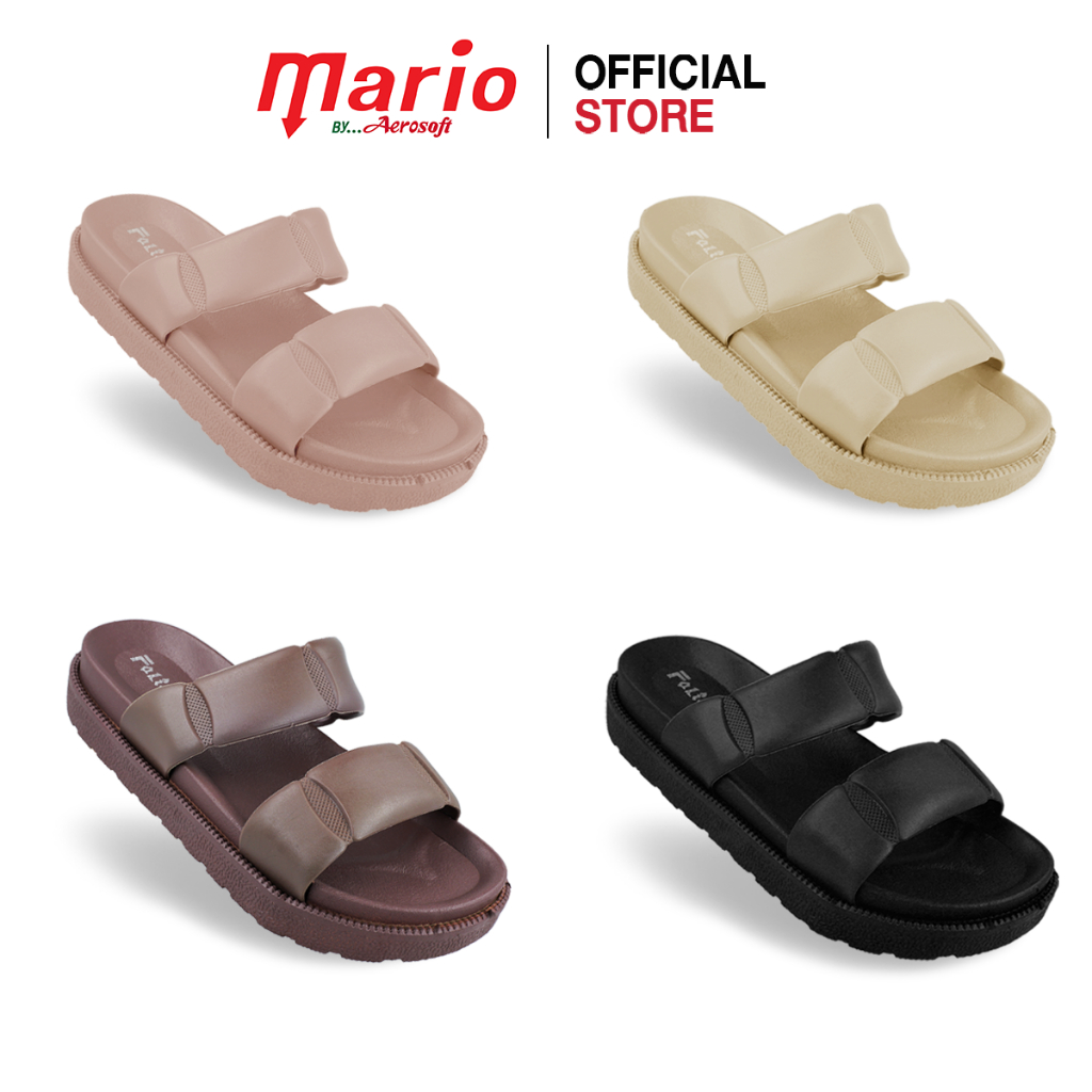 Mario by Aerosoft รองเท้าแตะผู้หญิงแบบสวม รุ่น CW010 | Shopee Thailand