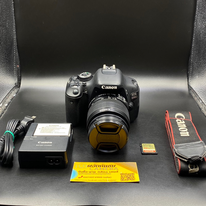 CANON EOS 600D+18-55 IS II | Shopee Thailand