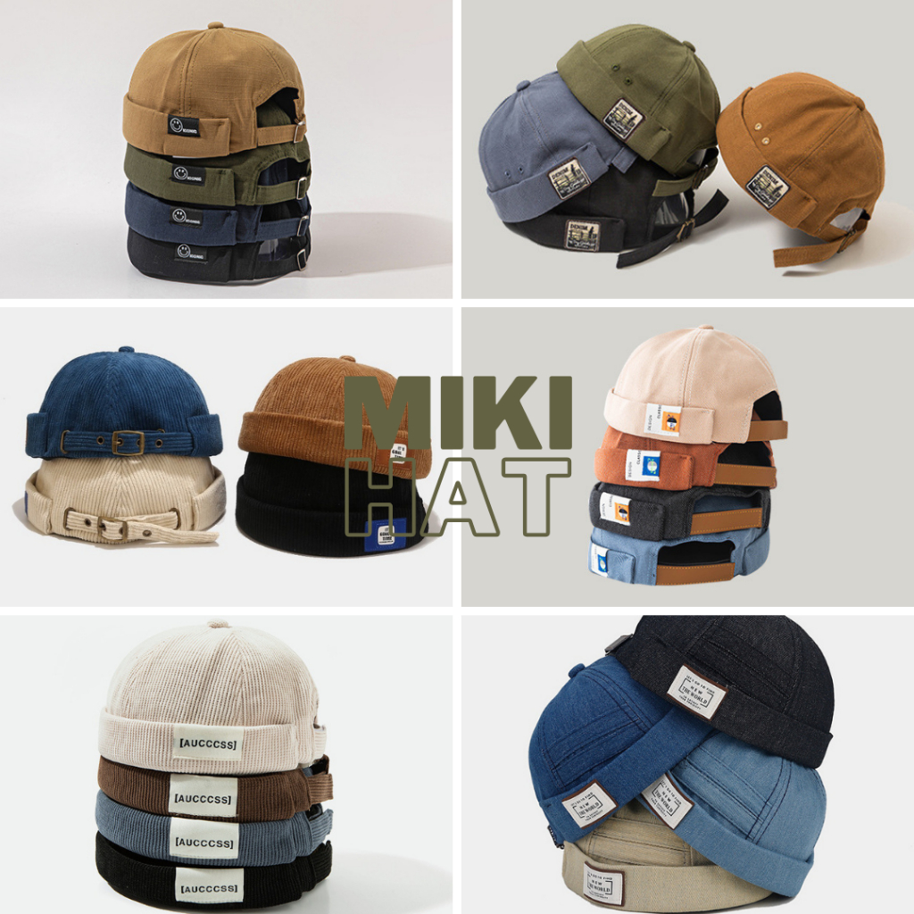 หมวกมิกิ miki hat งานสวยๆ ใส่ได้ทั้งชายและหญิง มีหลายแบบ | Shopee Thailand