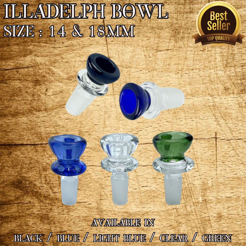 ถ้วยแก้ว Illadelph Bowl 14 & 18mm | Shopee Thailand
