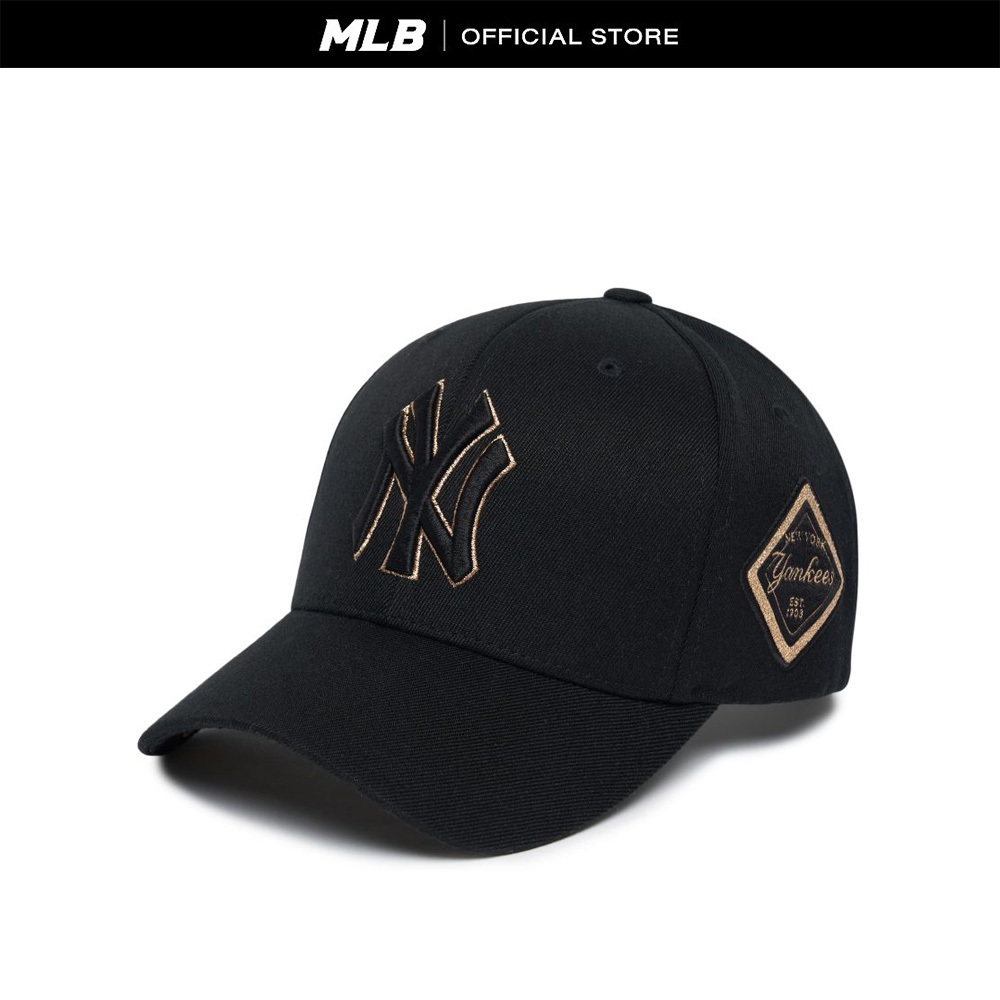 MLB หมวก Unisex รุ่น 3ACP8501N 50GOS - สีดำทอง | Shopee Thailand
