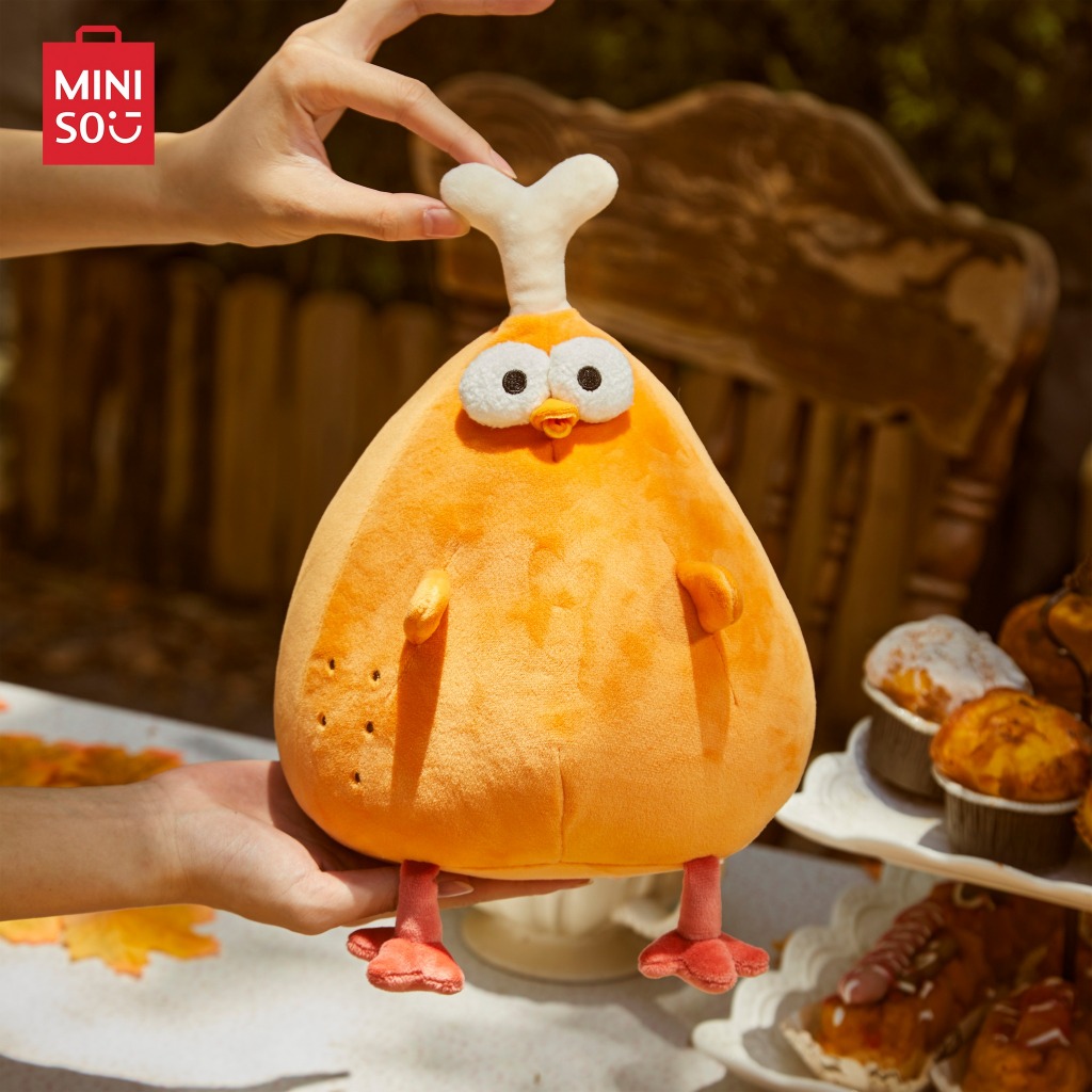MINISO ตุ๊กตาน่องไก่ Dundun Drumstick Chicken ขนาด 14 นิ้ว Dundun ...