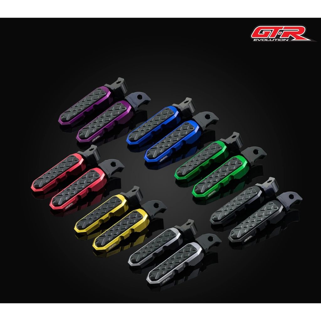 พักเท้าหลัง CNC 2 ชิ้น GTR V2 N-MAX155 ปี2020 / X-MAX300 | Shopee Thailand