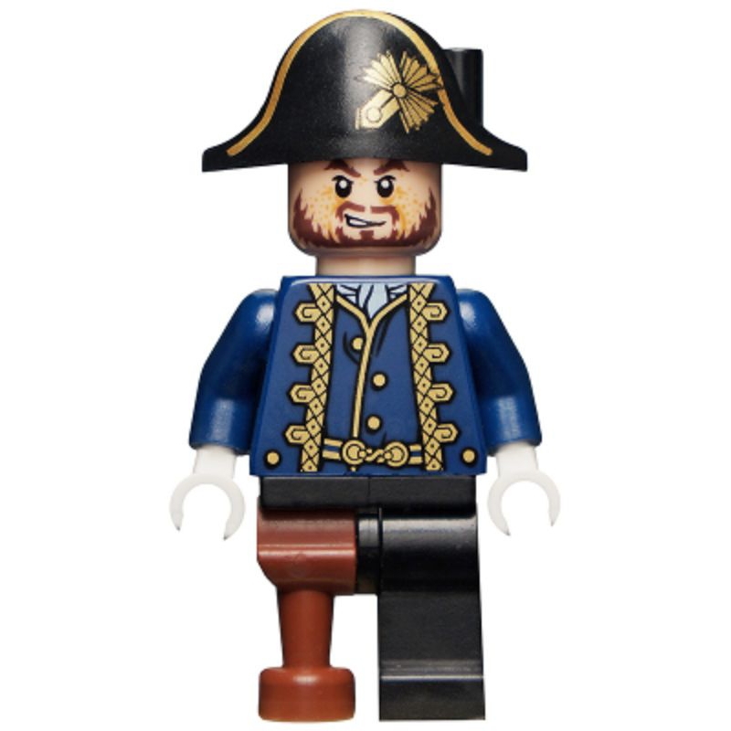 Lego Minifigures - Hector Barbossa with Pegleg รหัส poc028 เลโก้กัปตัน ...
